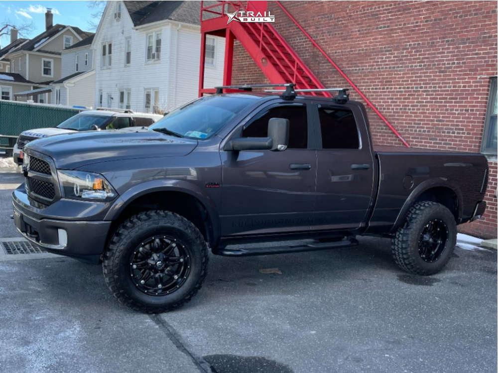 2016 Ram 1500 Wheel Offset Aggressive > 1" Outside Fender Suspension ...