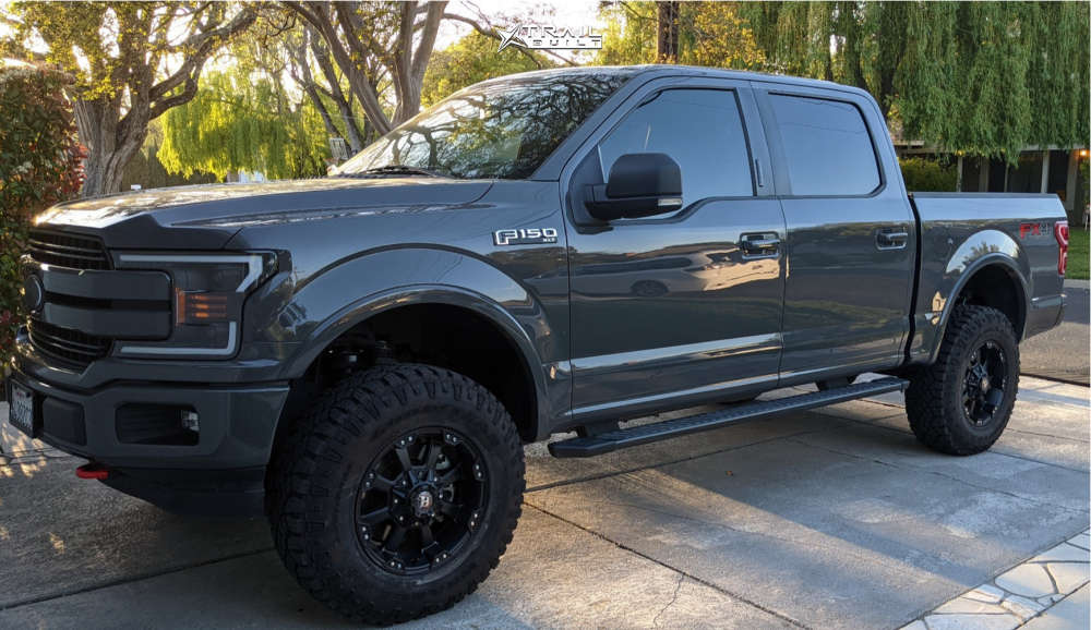 2018 Ford F-150 Wheel Offset Slightly Aggressive Suspension Lift 4 ...