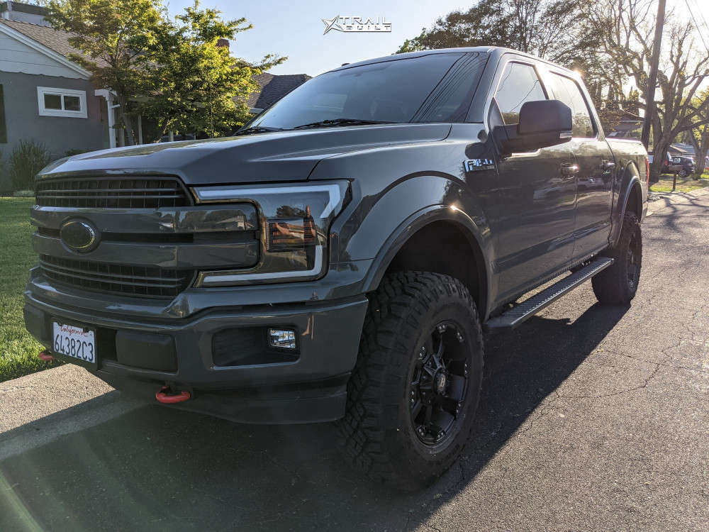 2018 Ford F-150 Wheel Offset Slightly Aggressive Suspension Lift 4 ...