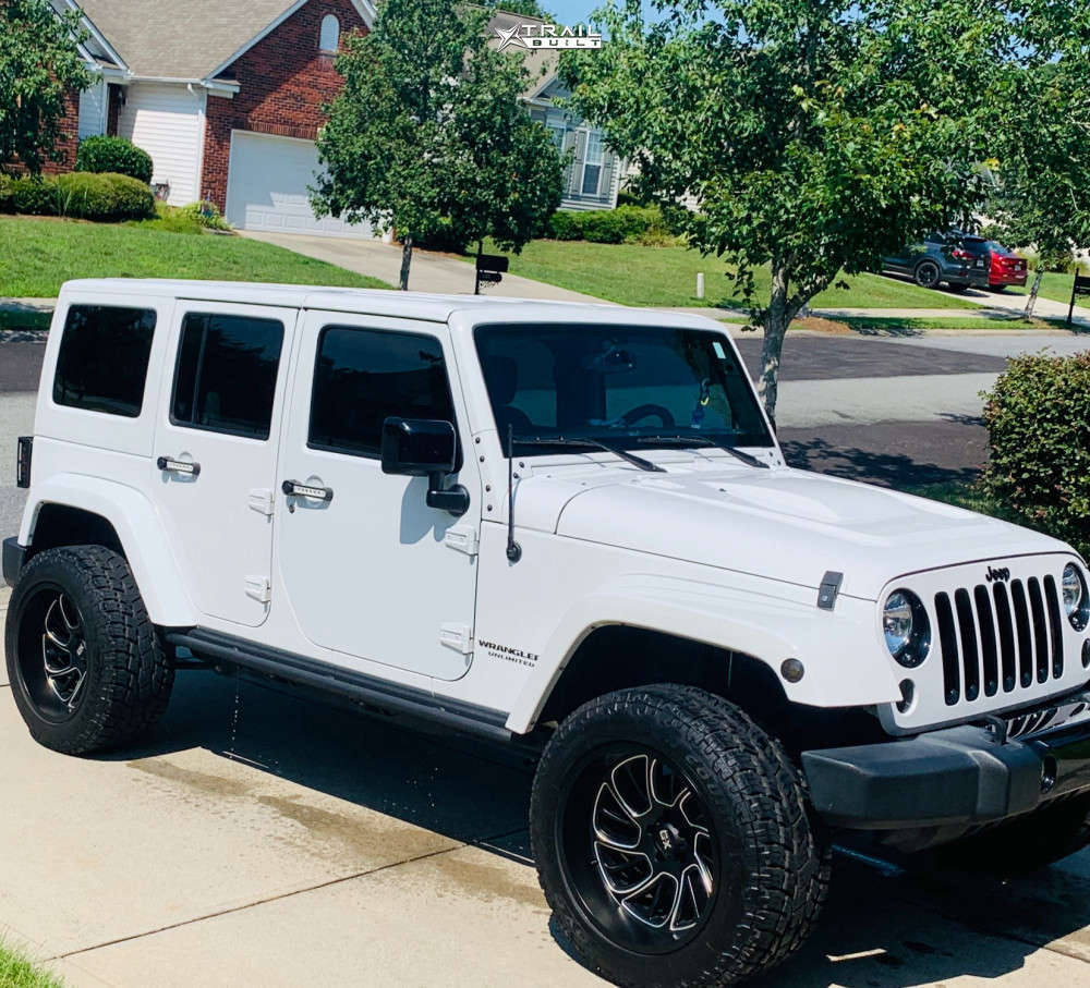 2015 Jeep Wrangler JK Wheel Offset Aggressive > 1" Outside Fender ...