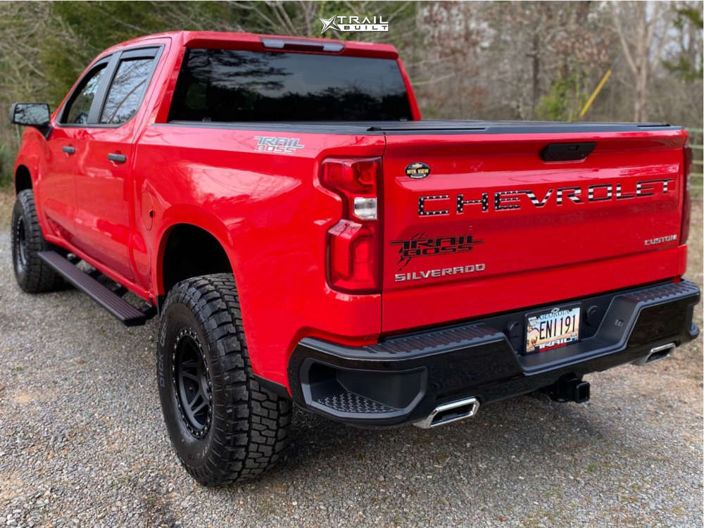 2020 Chevrolet Silverado 1500 Wheel Offset Aggressive > 1" Outside ...