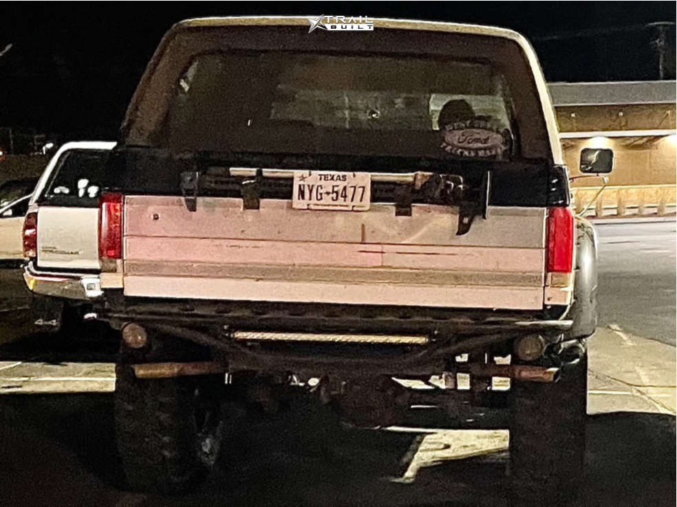 1990 Ford Bronco Wheel Offset Super Aggressive 3"-5" Suspension Lift 8 ...