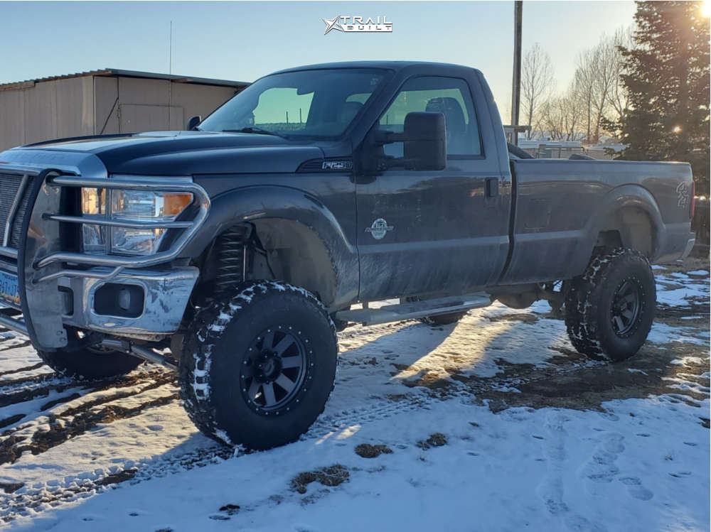 2016 Ford F-250 Super Duty Wheel Offset Nearly Flush Suspension Lift 6 ...