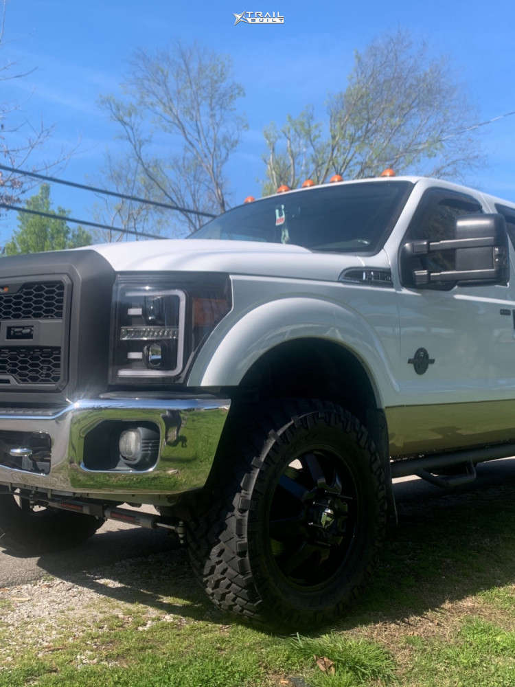 2011 Ford F-350 Super Duty Dually Wheel Offset Super Aggressive 3"-5 ...