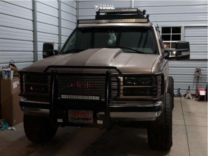 1996 GMC Yukon Wheel Offset Aggressive > 1" Outside Fender Suspension ...