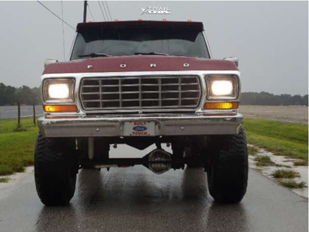 1978 Ford F-250 Wheel Offset Aggressive > 1" Outside Fender Suspension ...