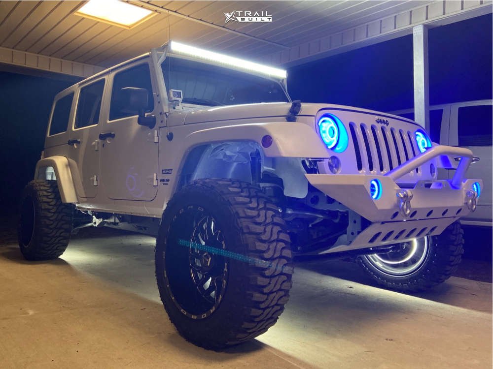 2016 Jeep Wrangler JK Wheel Offset Super Aggressive 3"-5" Stock ...