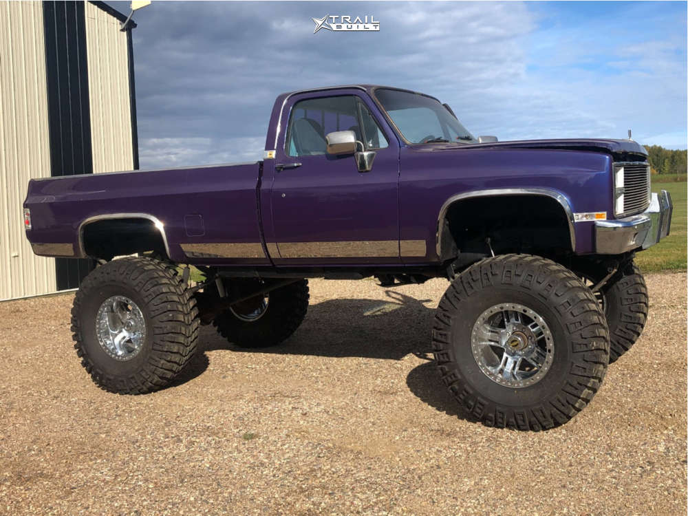 1981 Chevrolet K30 Wheel Offset Hella Stance >5" Lifted >12" | 1509295 ...
