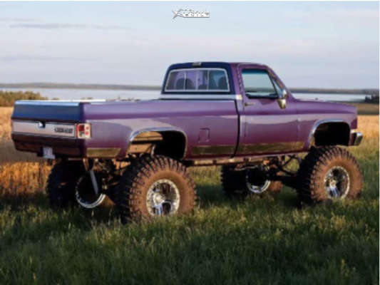 1981 Chevrolet K30 Wheel Offset Hella Stance >5" Lifted >12" | 1509295 ...