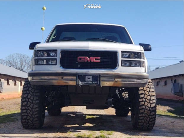 1998 GMC K2500 Wheel Offset Aggressive > 1" Outside Fender Suspension ...