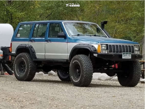 1985 Jeep Cherokee Wheel Offset Aggressive > 1" Outside Fender ...