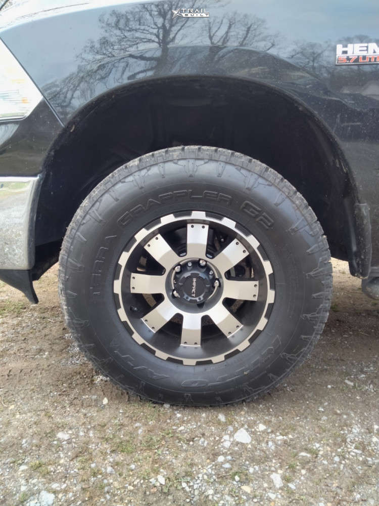 2017 Ram 1500 Wheel Offset Aggressive > 1" Outside Fender Leveling Kit ...