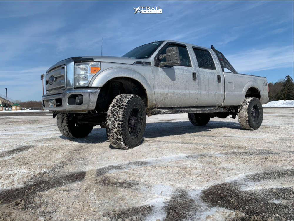 2015 Ford F-250 Super Duty Wheel Offset Aggressive > 1" Outside Fender ...
