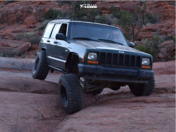 1997 Jeep Cherokee Wheel Offset Super Aggressive 3"-5" Suspension Lift ...