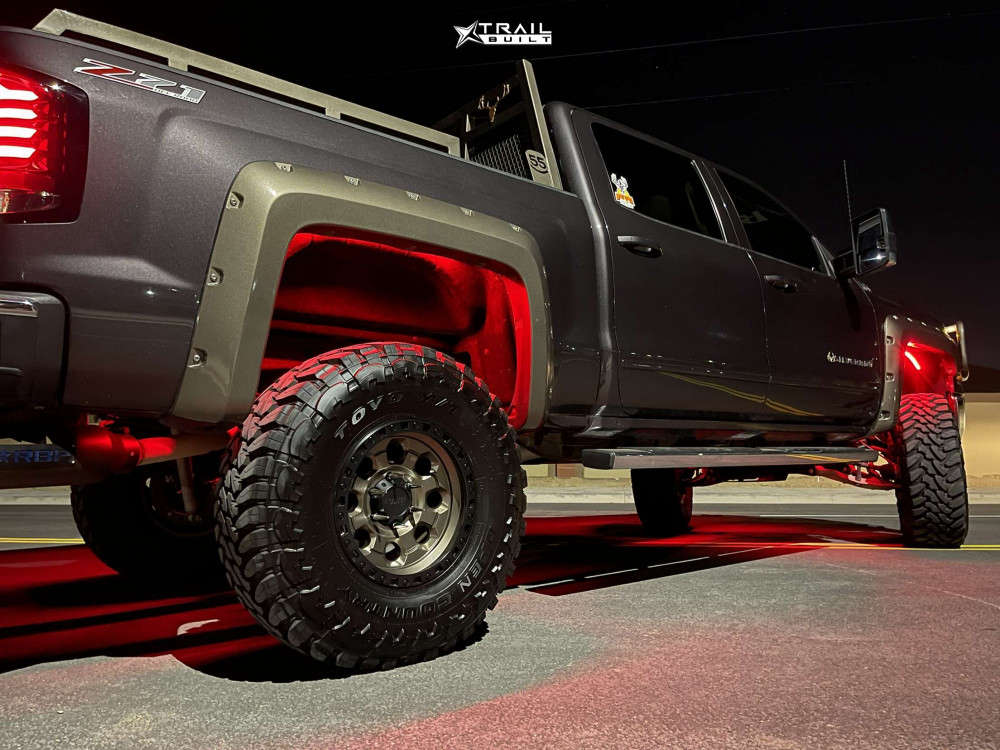 2015 Chevrolet Silverado 1500 Wheel Offset Slightly Aggressive ...