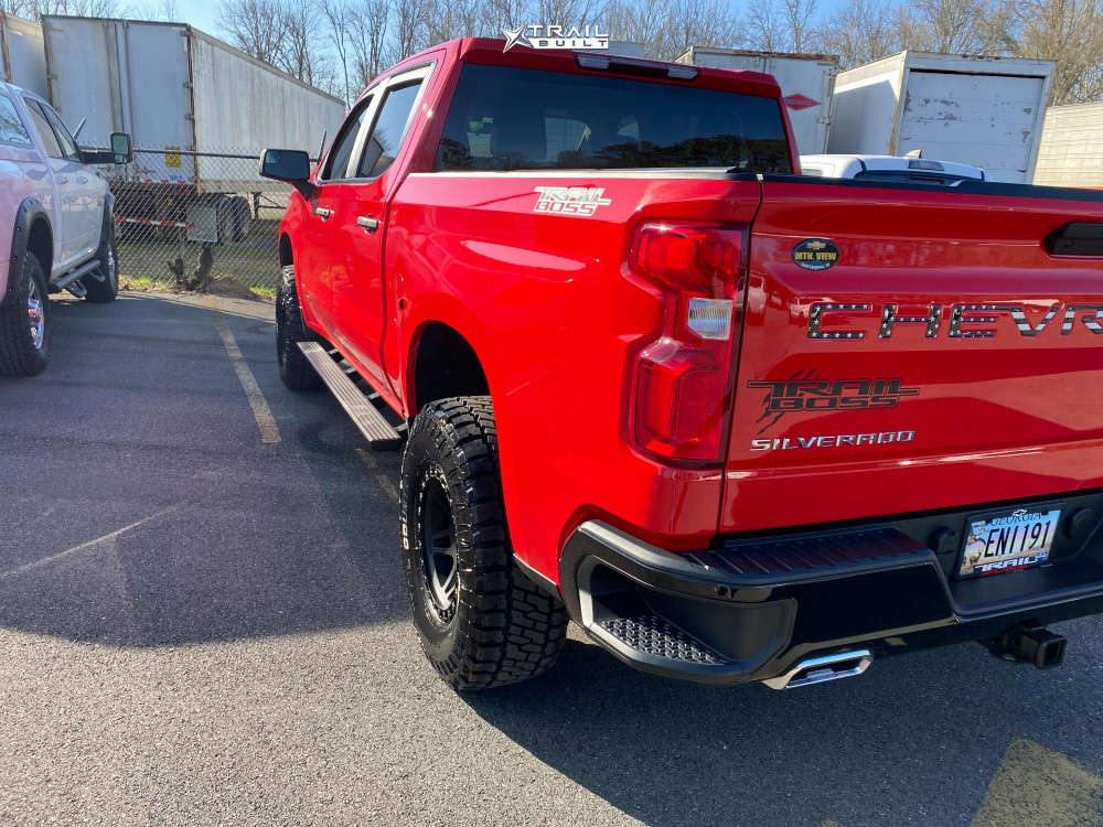 2020 Chevrolet Silverado 1500 Wheel Offset Aggressive > 1" Outside ...