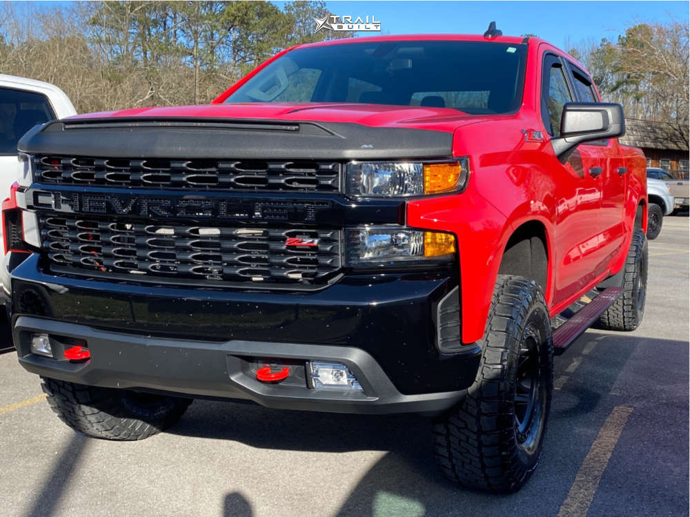 2020 Chevrolet Silverado 1500 Wheel Offset Aggressive > 1" Outside ...
