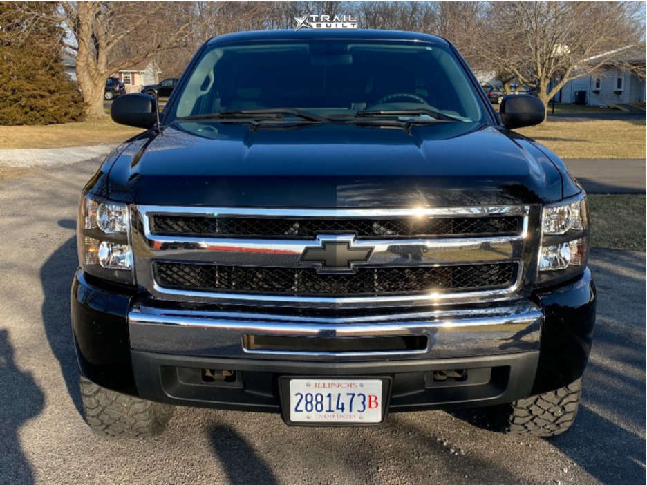 2011 Chevrolet Silverado 1500 Wheel Offset Aggressive > 1" Outside ...