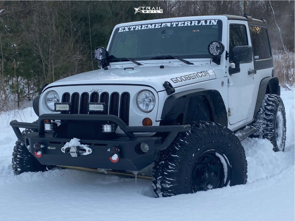 2013 Jeep Wrangler JK Wheel Offset Aggressive > 1" Outside Fender ...