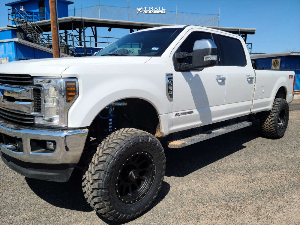 2019 Ford F-250 Wheel Offset Aggressive > 1" Outside Fender Suspension ...