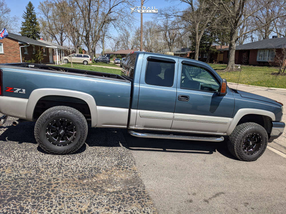 2006 Chevrolet Silverado 1500 Wheel Offset Aggressive > 1" Outside ...
