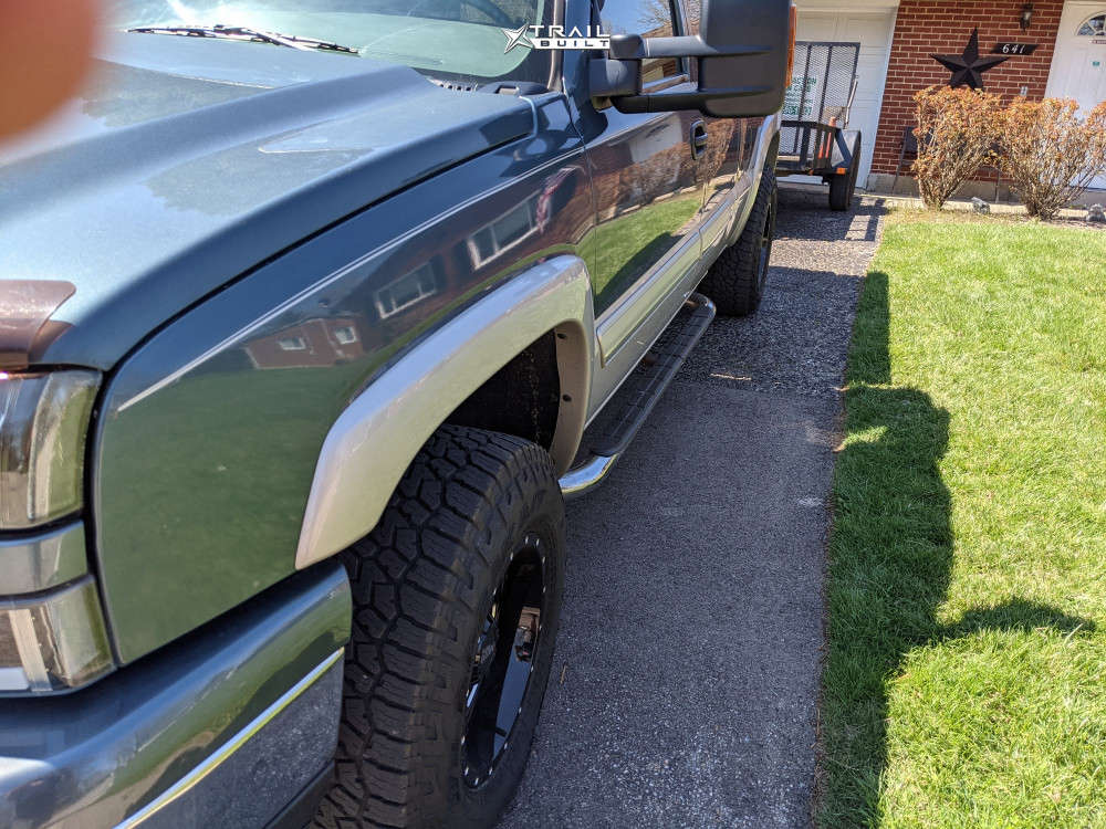 2006 Chevrolet Silverado 1500 Wheel Offset Aggressive > 1" Outside ...