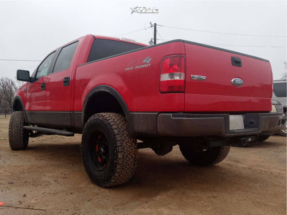 2007 Ford F-150 Wheel Offset Aggressive > 1" Outside Fender Suspension ...