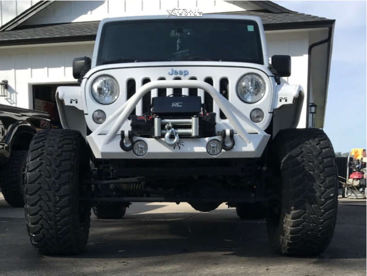 2016 Jeep Wrangler JK Wheel Offset Super Aggressive 3"-5" Suspension ...