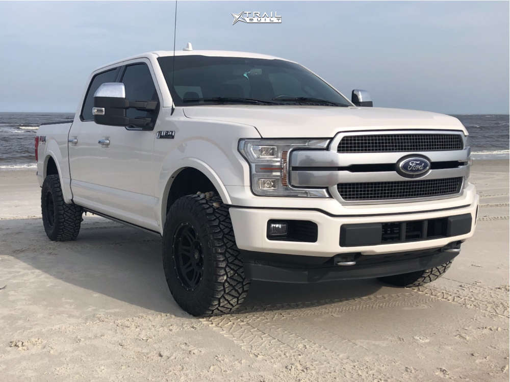 2018 Ford F-150 Wheel Offset Aggressive > 1" Outside Fender Leveling ...