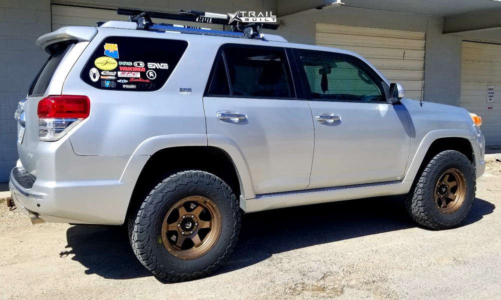 2010 Toyota 4Runner Wheel Offset Aggressive > 1" Outside Fender ...