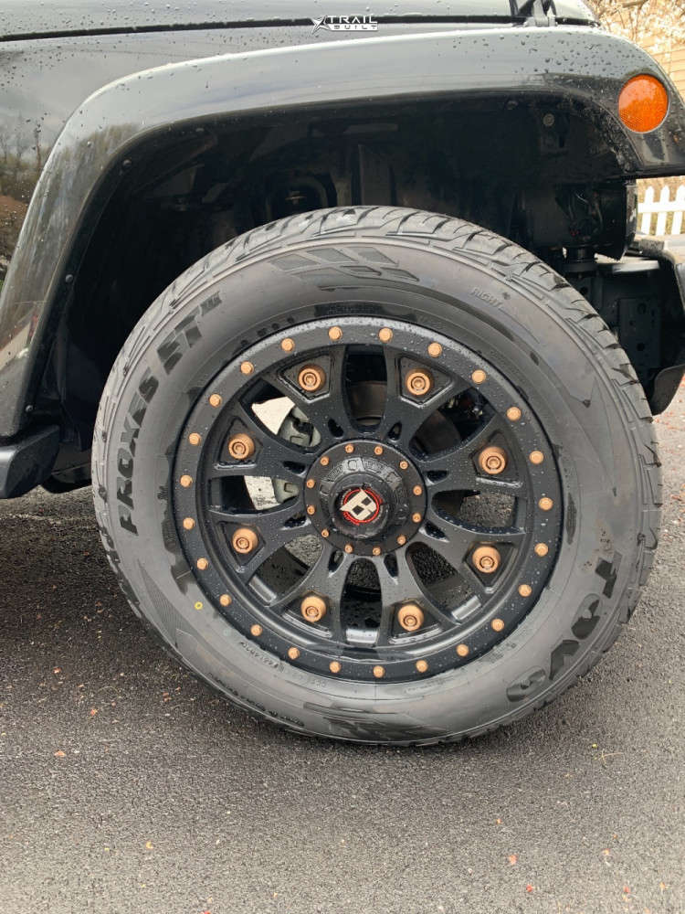 2015 Jeep Wrangler JK Wheel Offset Aggressive > 1" Outside Fender Stock ...