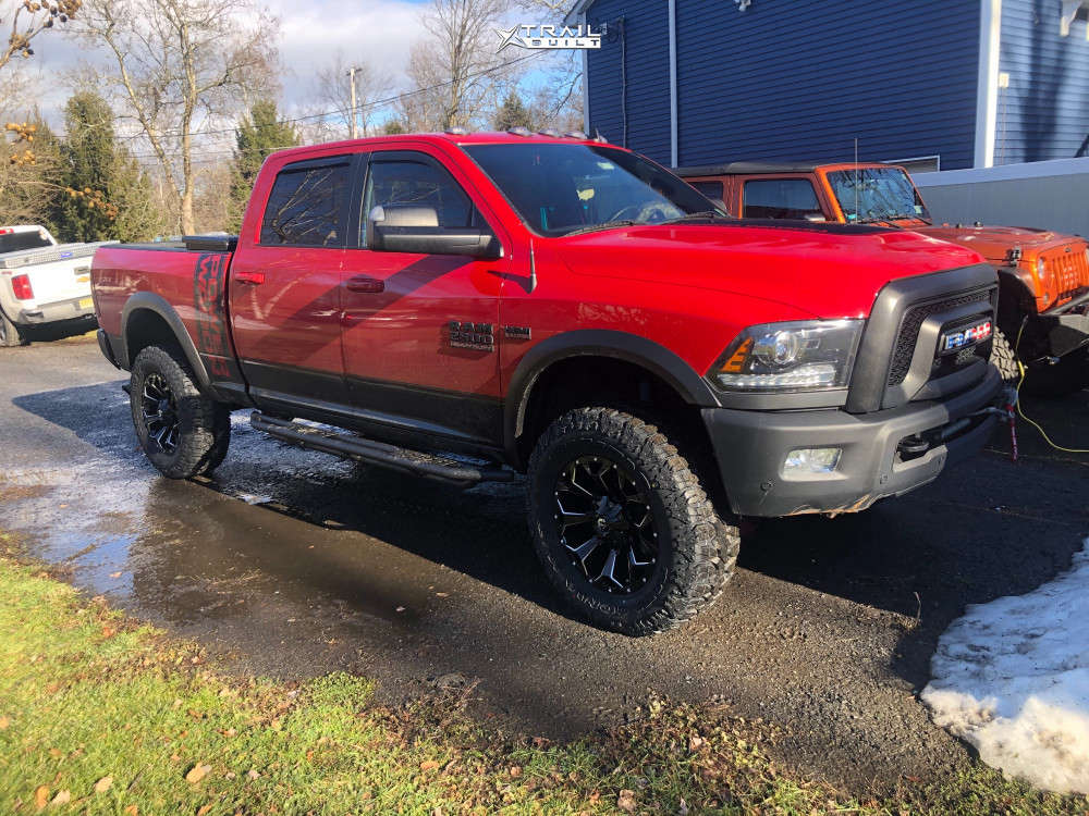 2017 Ram Ram 2500 Wheel Offset Aggressive > 1" Outside Fender Stock ...