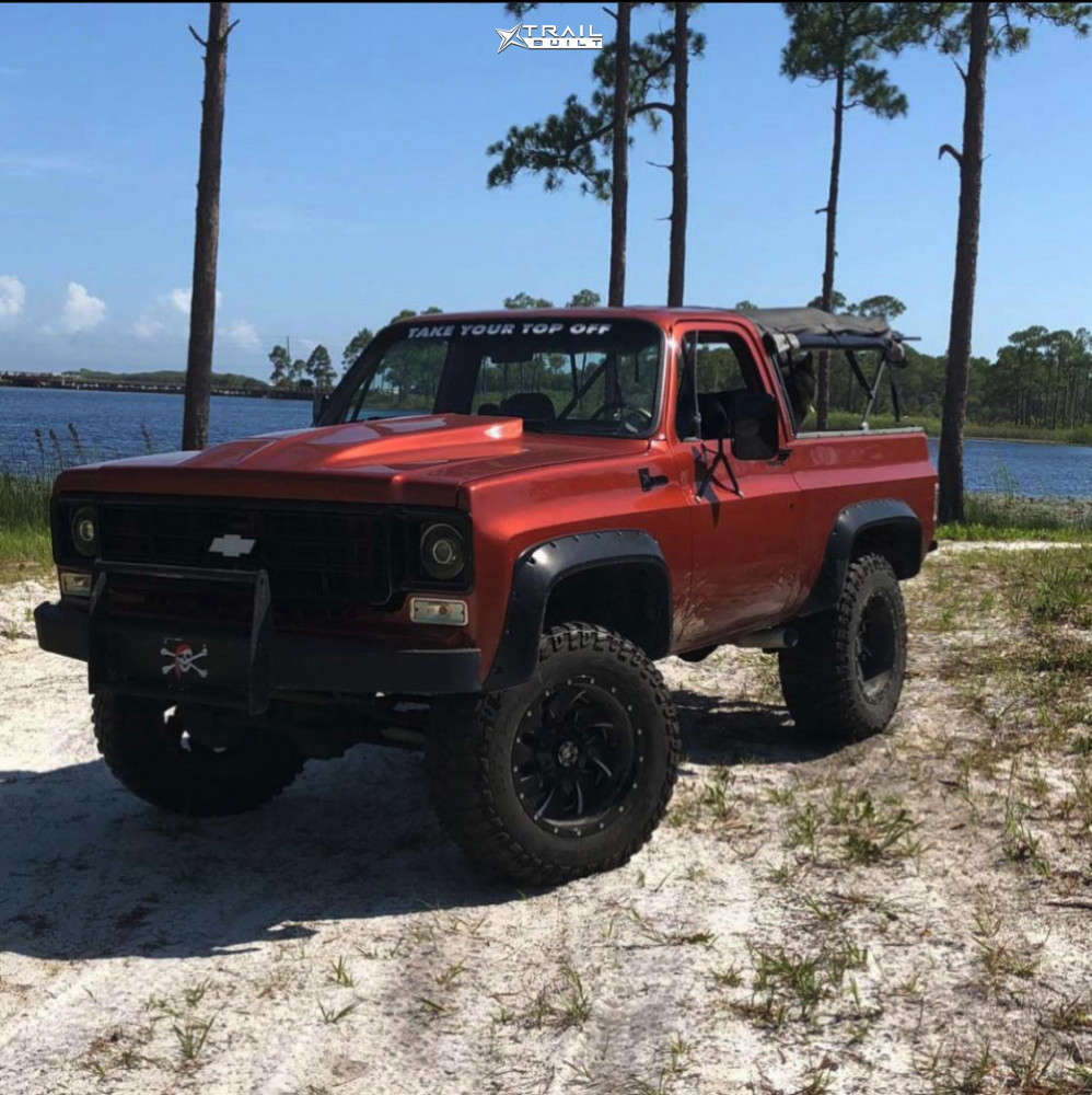 1977 Chevrolet K5 Blazer Wheel Offset Aggressive > 1" Outside Fender ...