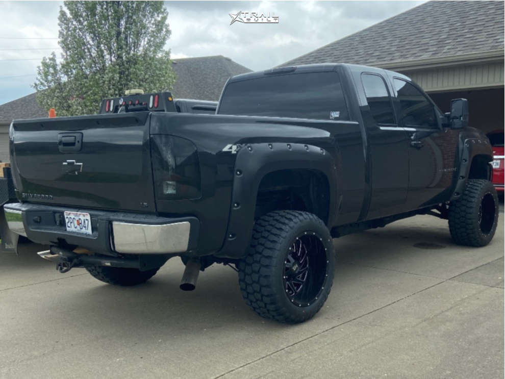 2009 Chevrolet Silverado 1500 Wheel Offset Super Aggressive 3"-5 ...