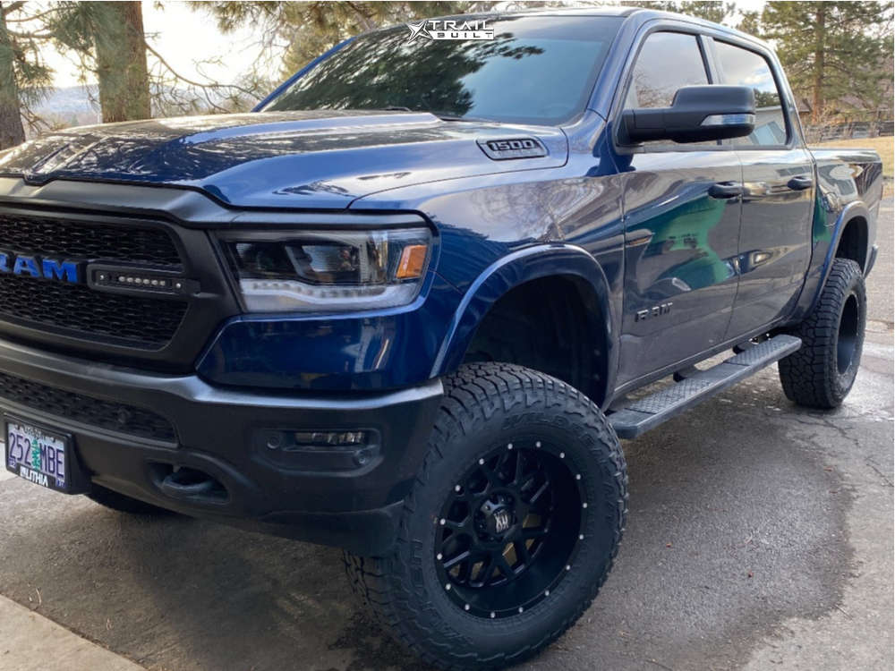 2020 Ram 1500 Wheel Offset Aggressive > 1" Outside Fender Suspension ...