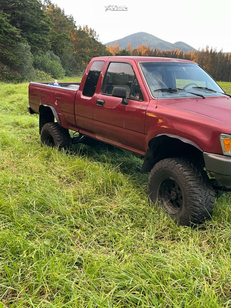 1991 Toyota Pickup Wheel Offset Super Aggressive 3"-5" Suspension Lift 6" & Body 3" | 1570058 ...