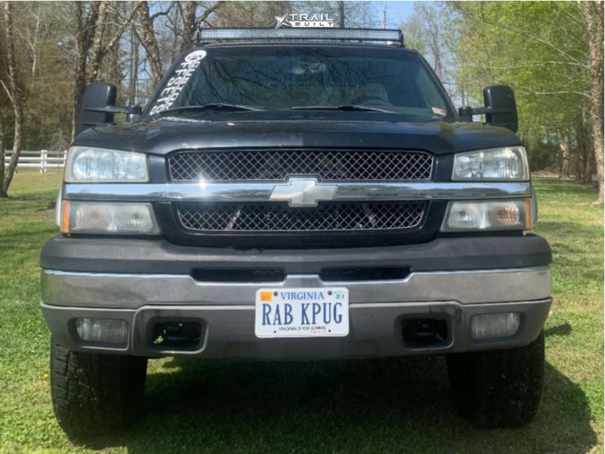 2004 Chevrolet Silverado 1500 Wheel Offset Aggressive > 1" Outside ...