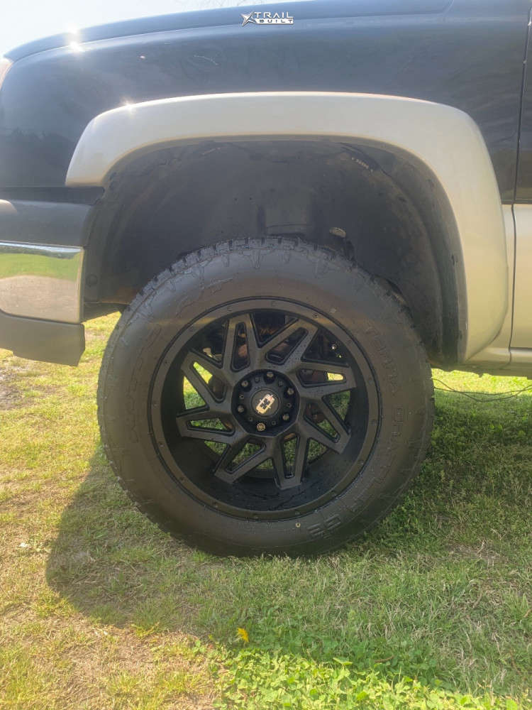 2004 Chevrolet Silverado 1500 Wheel Offset Aggressive > 1" Outside ...