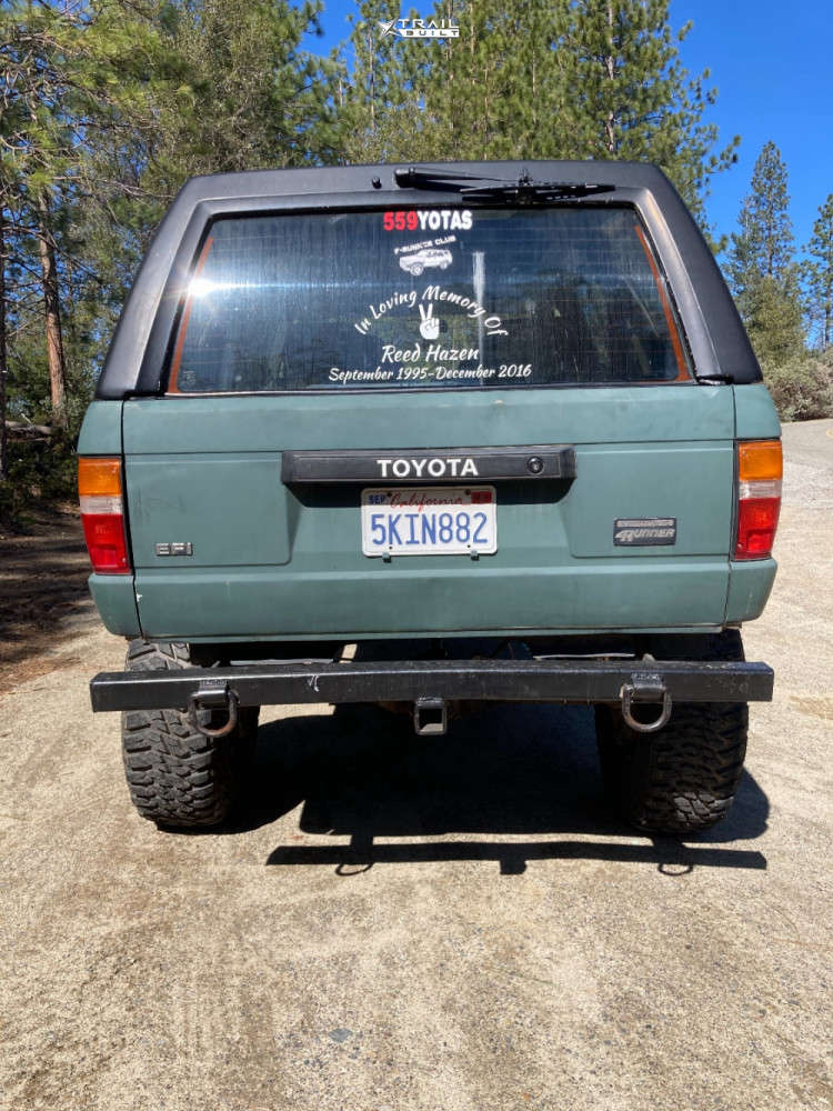 1986 Toyota 4Runner Wheel Offset Aggressive > 1" Outside Fender ...