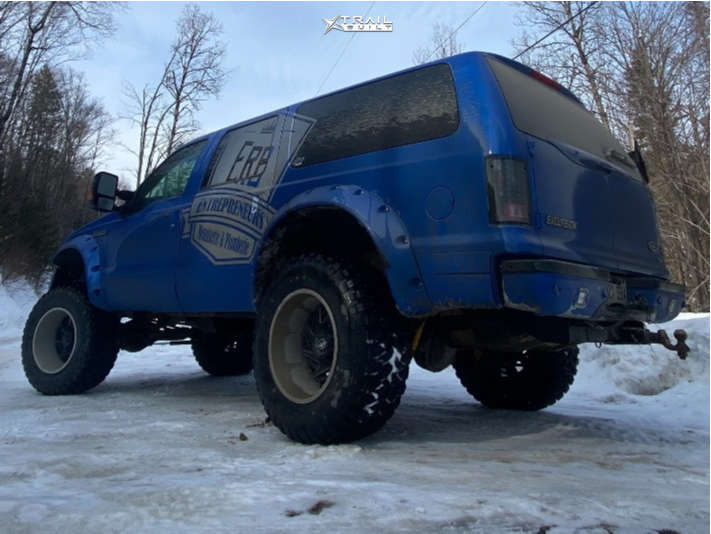 2000 Ford Excursion Wheel Offset Super Aggressive 3"-5" Suspension Lift ...