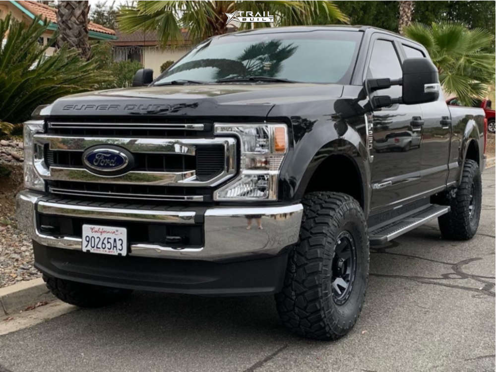 2020 Ford F-250 Super Duty Wheel Offset Aggressive > 1" Outside Fender ...