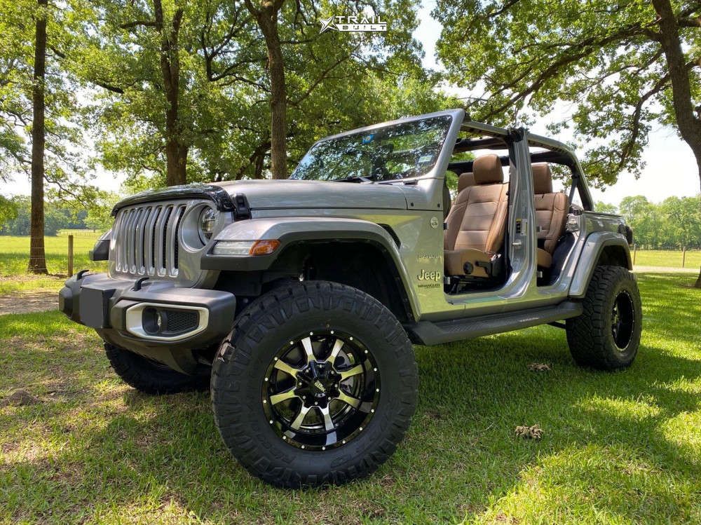 2020 Jeep Wrangler Wheel Offset Aggressive > 1" Outside Fender Leveling ...