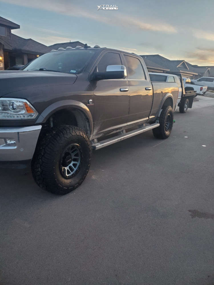 2018 Ram 2500 Wheel Offset Aggressive > 1" Outside Fender Leveling Kit ...