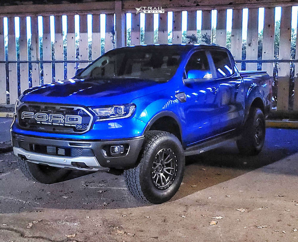 2019 Ford Ranger Wheel Offset Aggressive > 1" Outside Fender Leveling ...