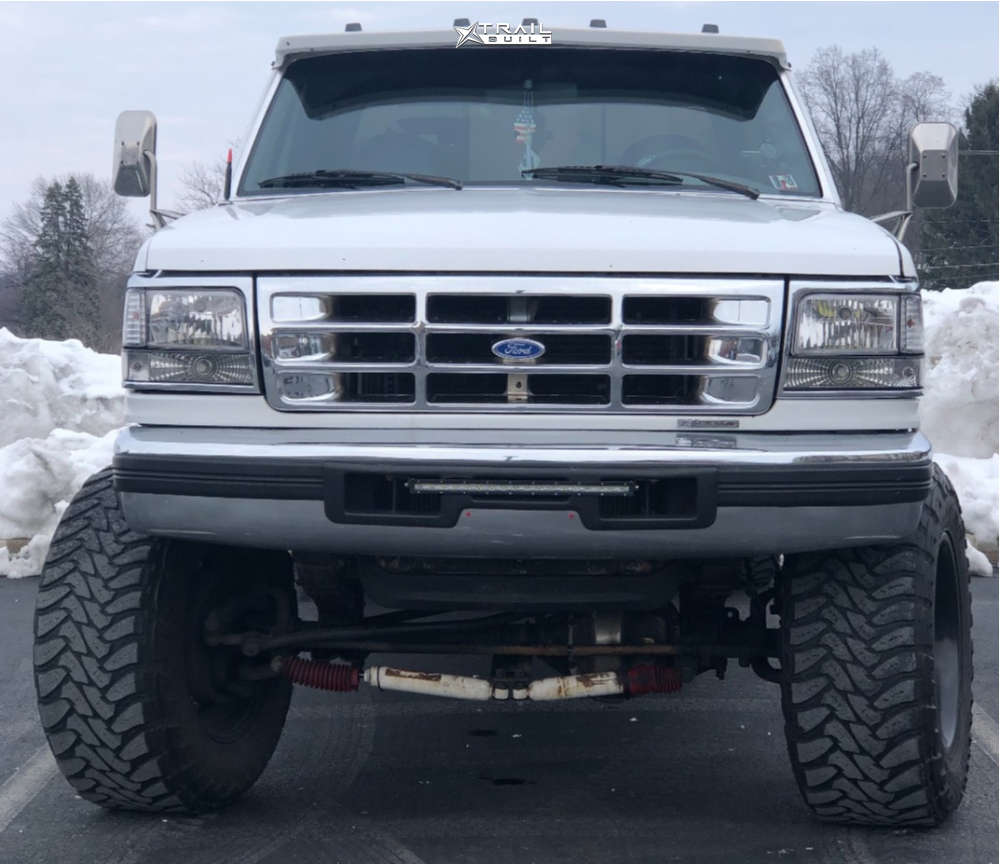 1996 Ford F-350 Super Duty Wheel Offset Super Aggressive 3"-5 ...