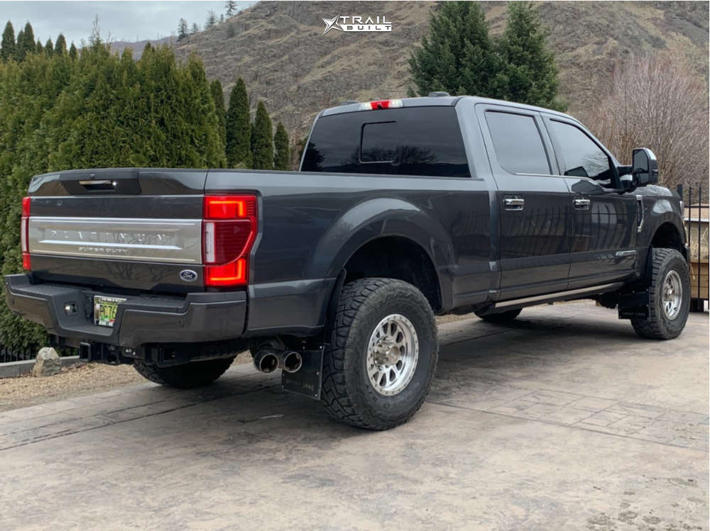 2020 Ford F-350 Super Duty Wheel Offset Aggressive > 1" Outside Fender ...