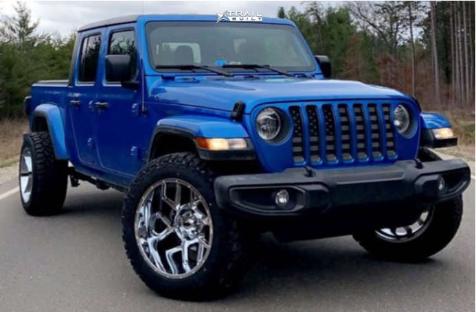2021 Jeep Gladiator Wheel Offset Aggressive > 1" Outside Fender ...