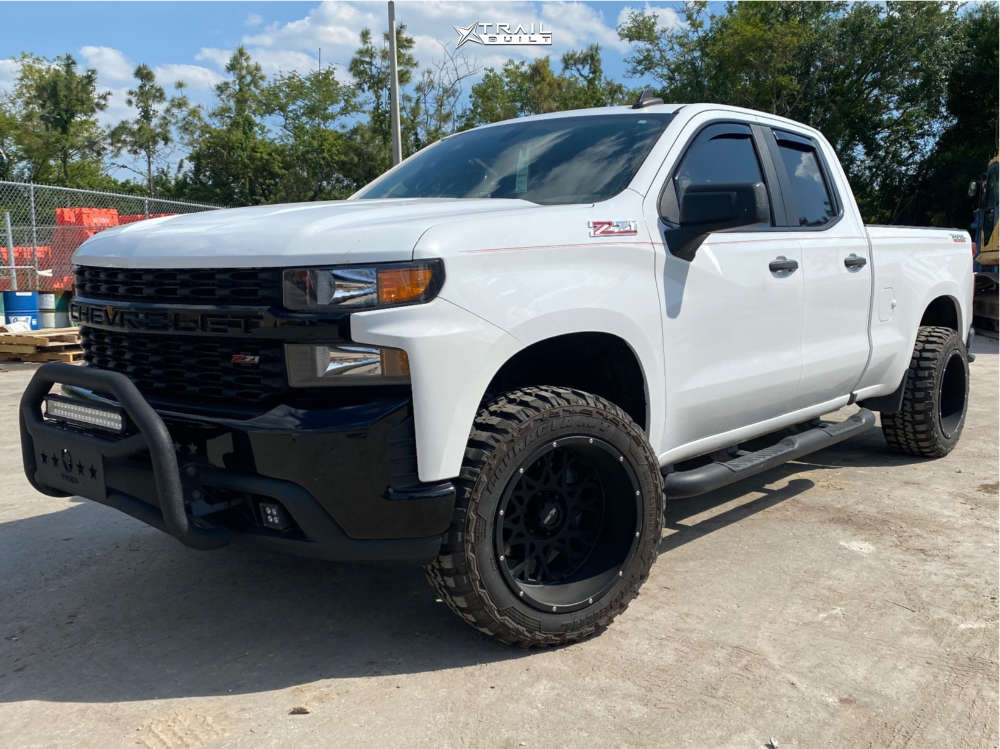 2019 Chevrolet Silverado 1500 Wheel Offset Super Aggressive 3"-5 ...