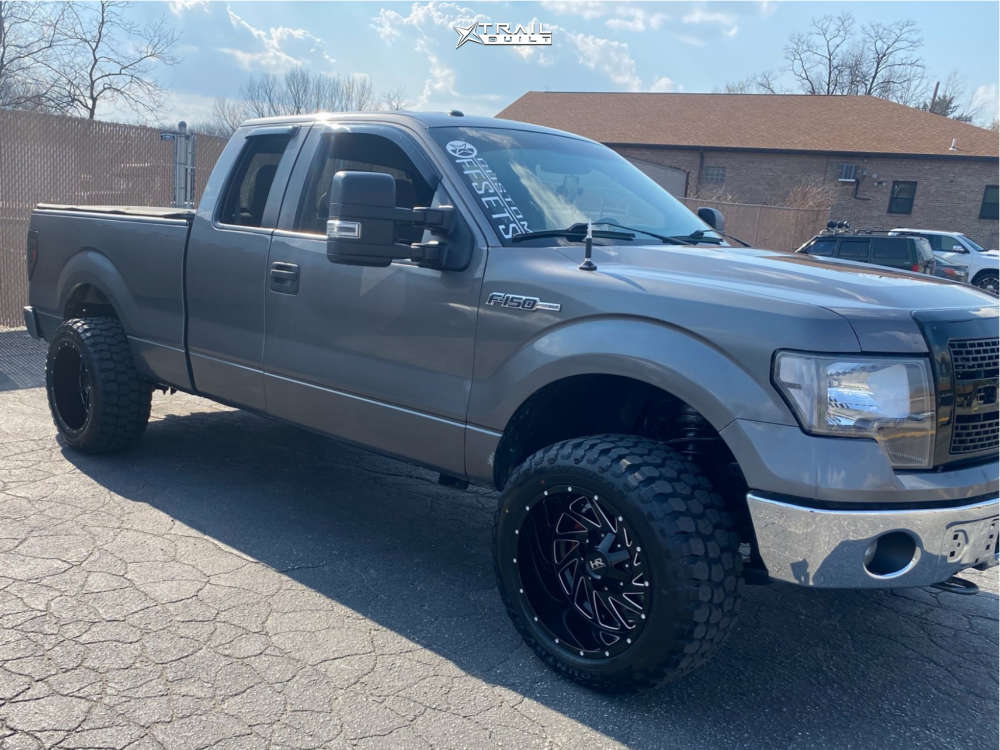 2012 Ford F-150 Wheel Offset Super Aggressive 3"-5" Leveling Kit ...