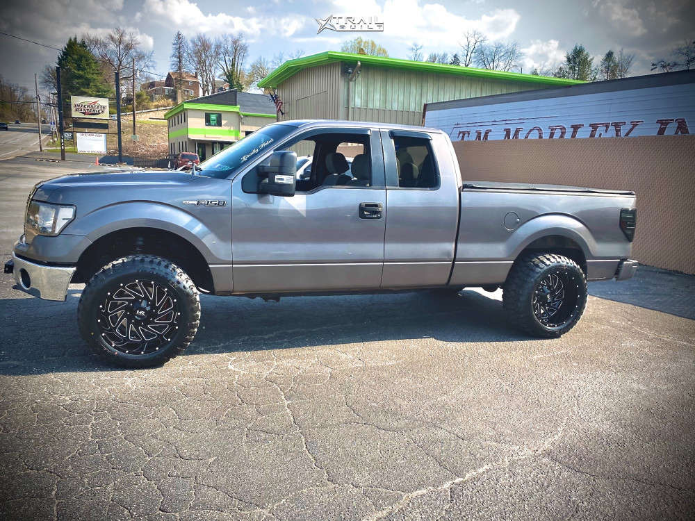 2012 Ford F-150 Wheel Offset Super Aggressive 3"-5" Leveling Kit ...